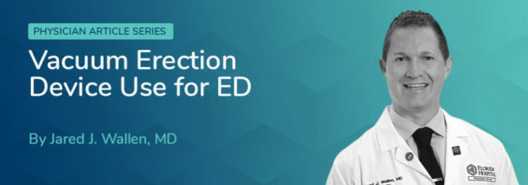 Vacuum Erection Device Use for Erectile Dysfunction - menMD